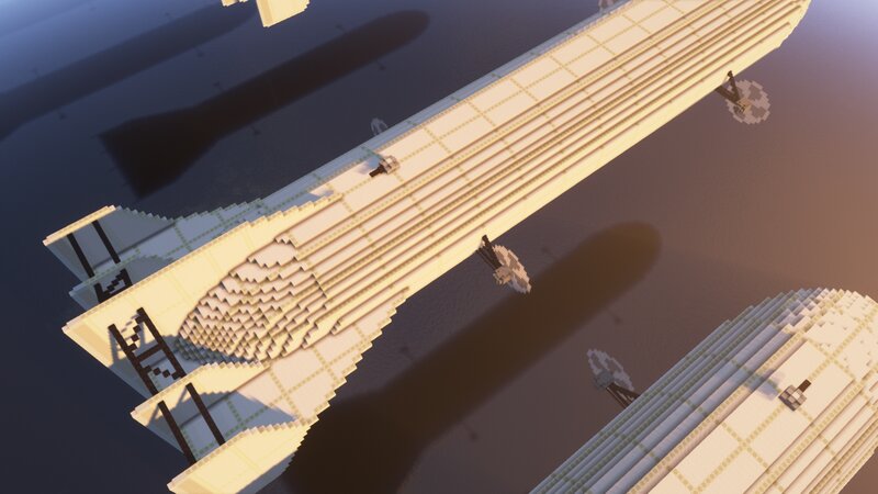 Marley's dirigibles - Attack on Titan season 4 map [TRP test] Minecraft Map