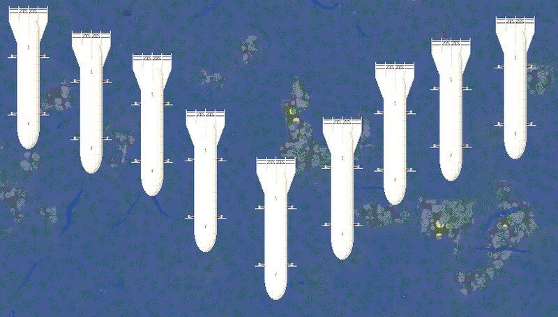 Military blimps based on Zepellins - Attack on Titan Marley's airships ...