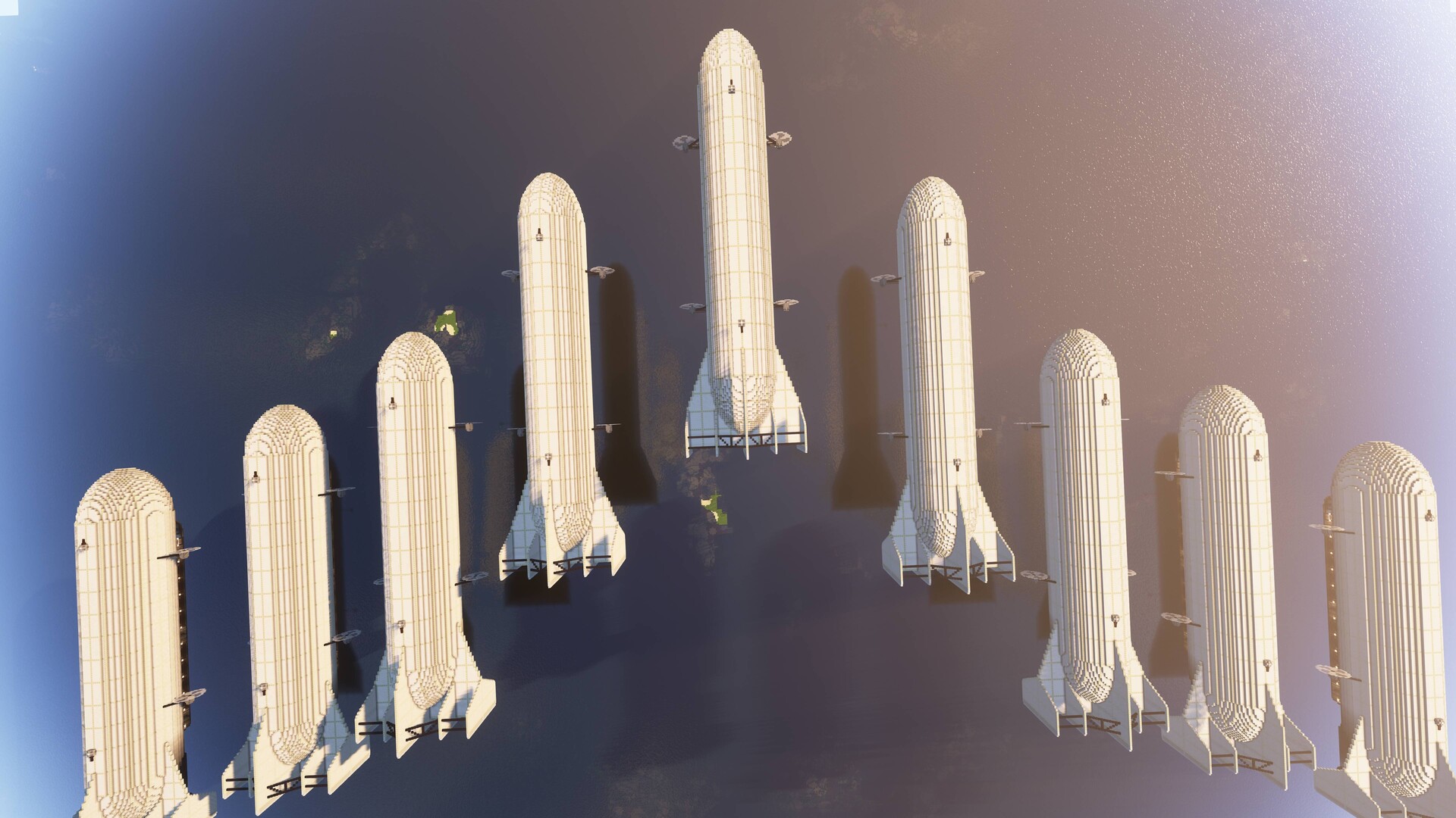 Marley's dirigibles - Attack on Titan season 4 map [TRP test] Minecraft Map