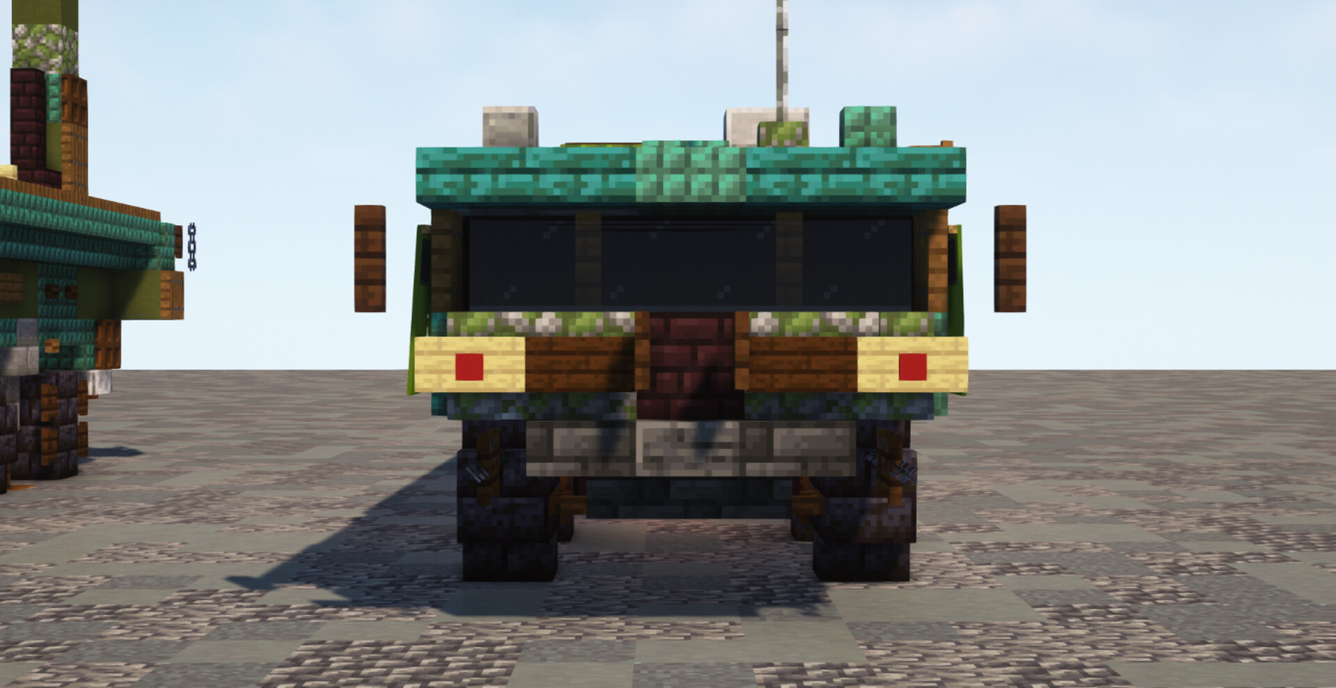 1.5:1 Scale 9K720 Iskander / SS-26 Stone SAM System Minecraft Map