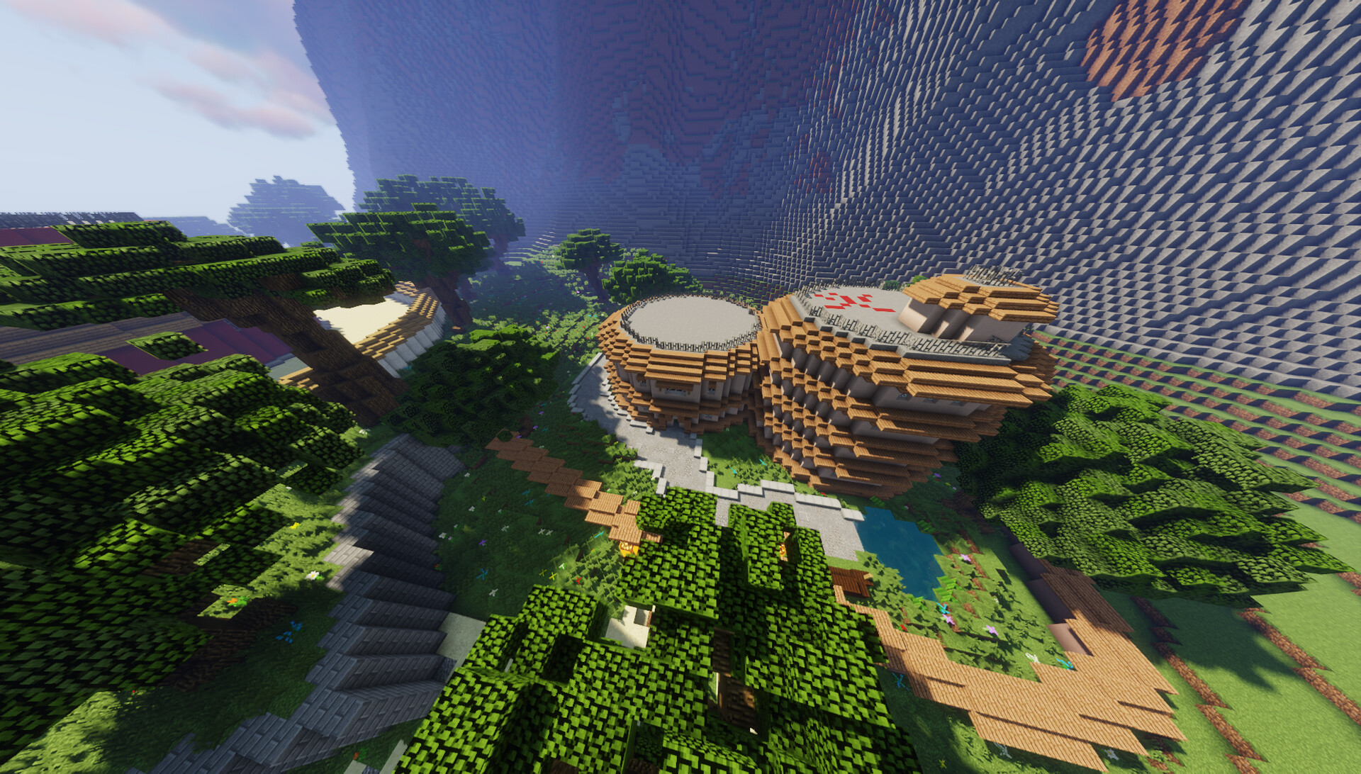 Konohagakure no sato - Naruto map project Minecraft Map