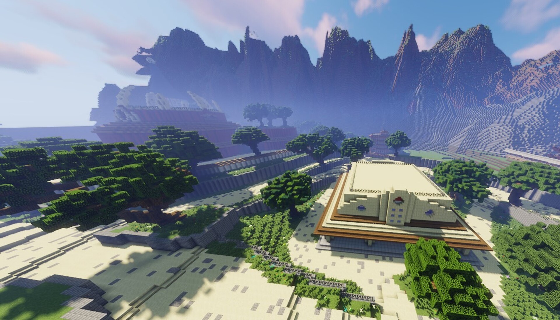 Konohagakure no sato - Naruto map project Minecraft Map