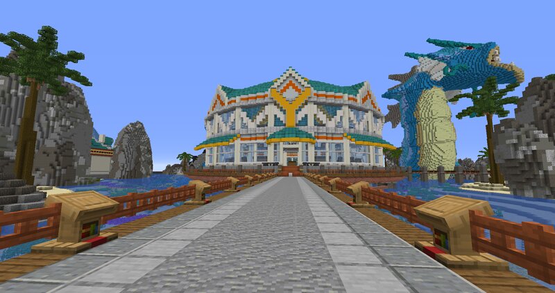 Pixelmon spawn beach 750x750 organics Minecraft Map