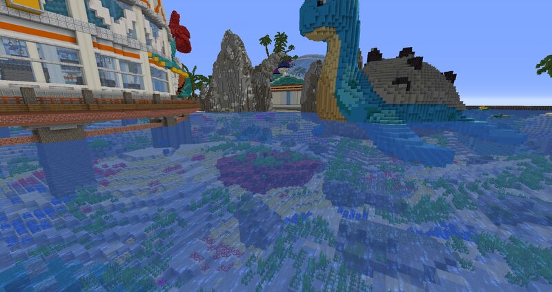 Pixelmon spawn beach 750x750 organics Minecraft Map