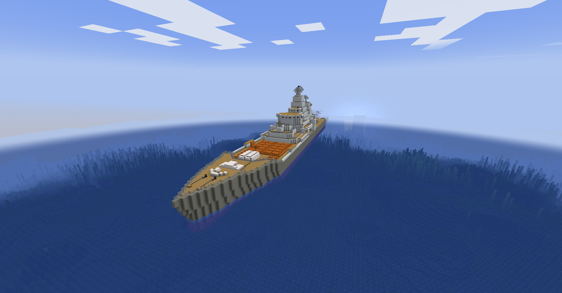 Battlecruiser Kirov (Project 1144) Minecraft Map