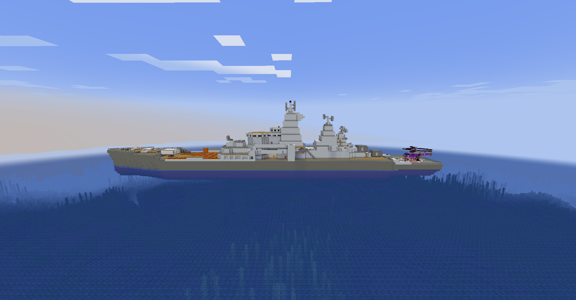 Battlecruiser Kirov (Project 1144) Minecraft Map