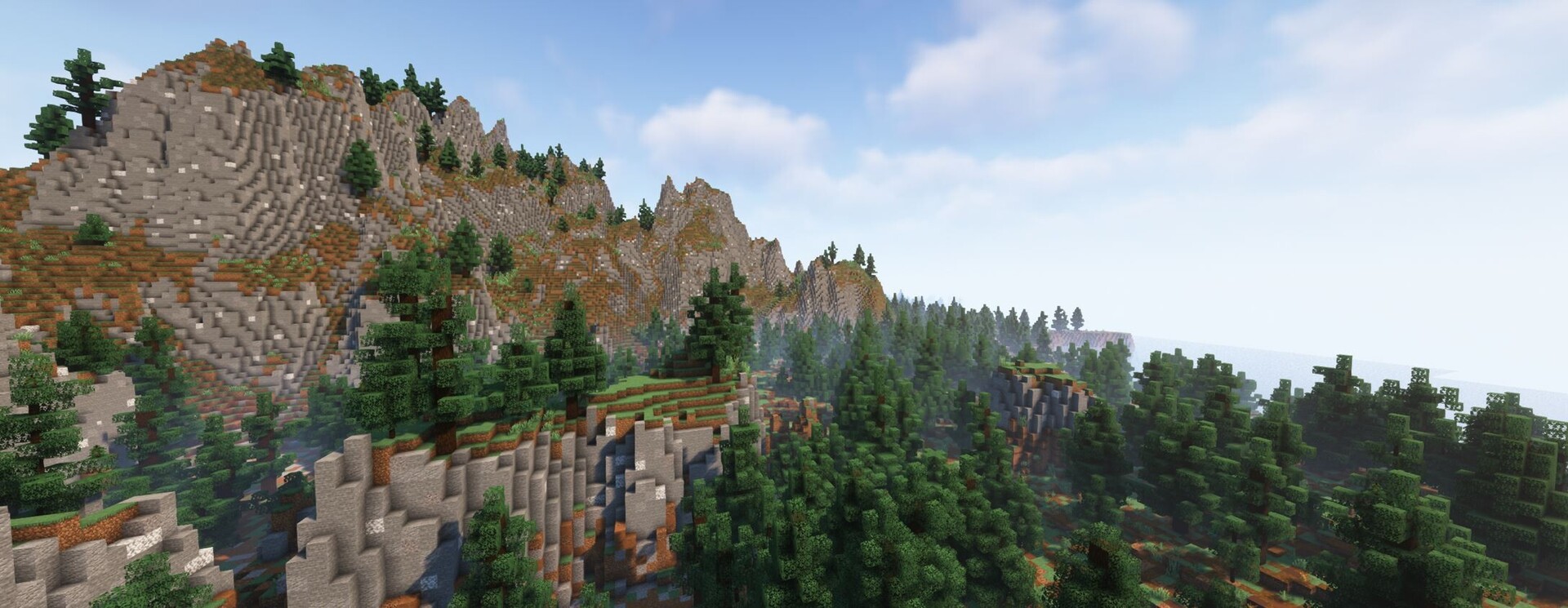 Small Taiga island Minecraft Map