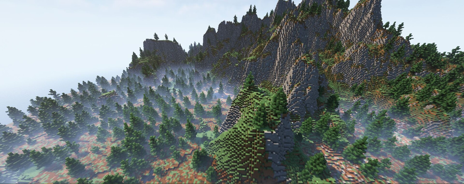 Small Taiga island Minecraft Map