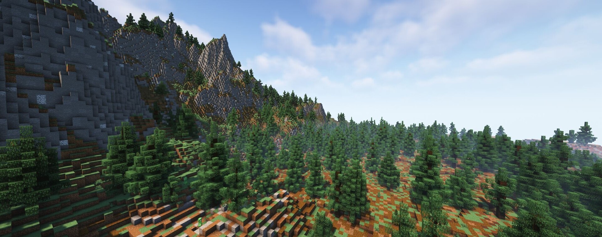 Small Taiga island Minecraft Map