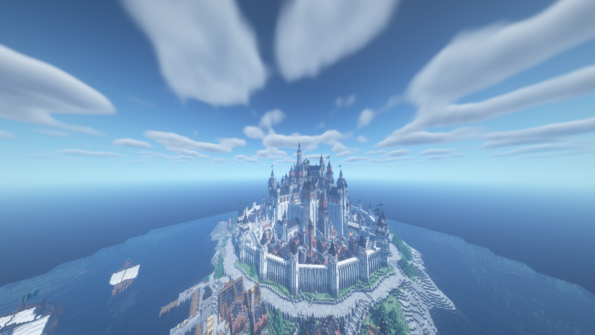 The Castle City, Aurith Zenith Minecraft Map