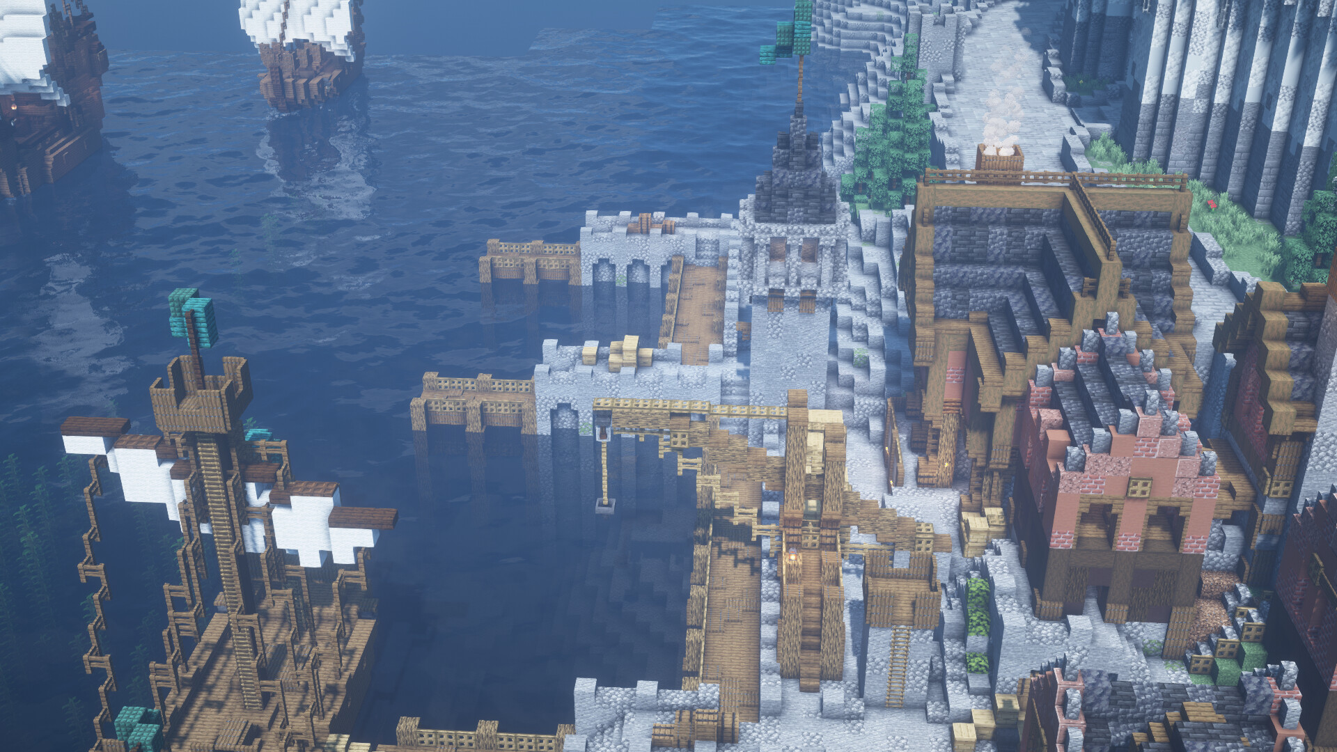 The Castle City, Aurith Zenith Minecraft Map