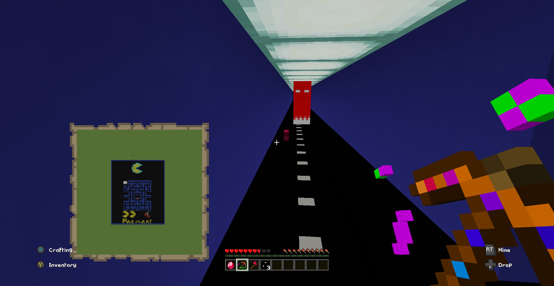 Pac Man roleplay Minecraft Map