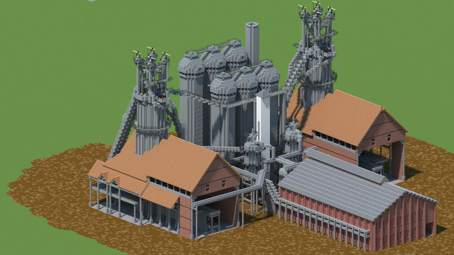 Steel blast furnace [With Download] Minecraft Map