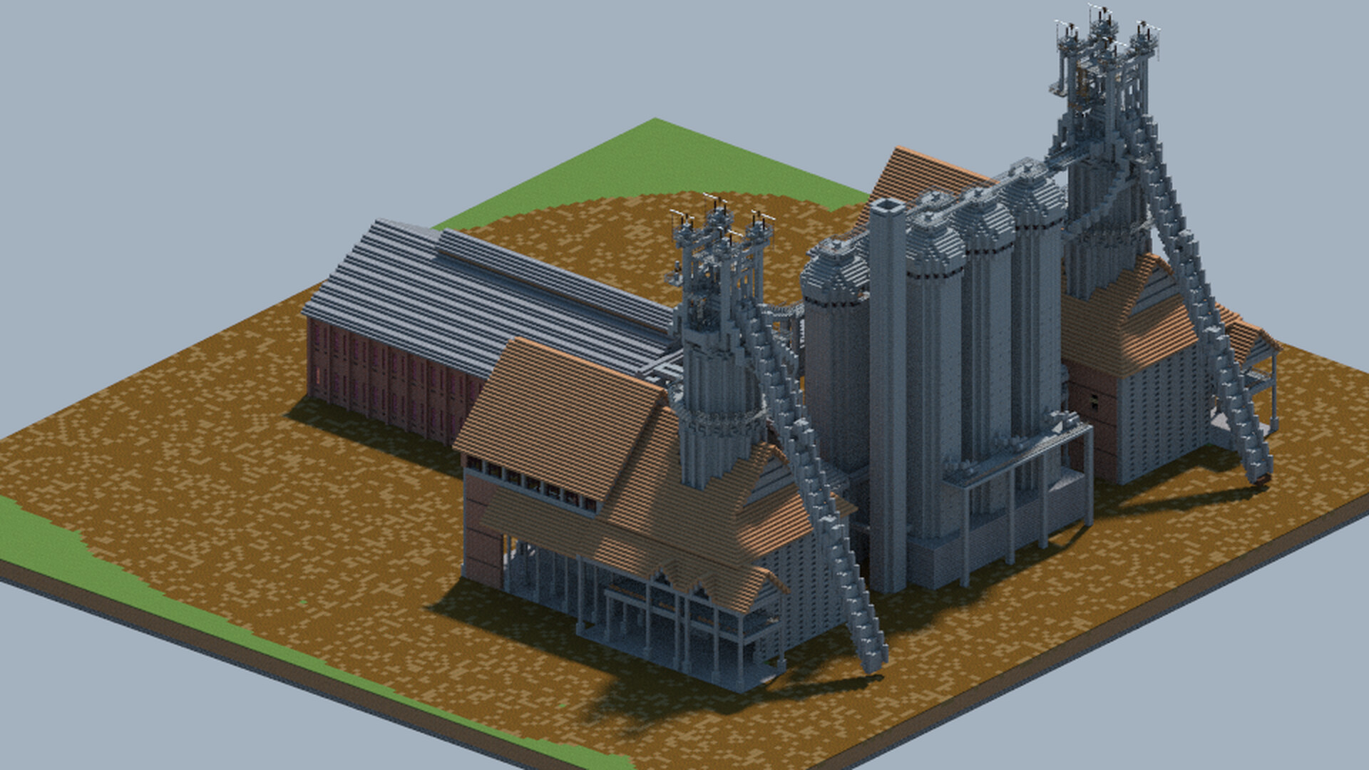 Steel blast furnace [With Download] Minecraft Map