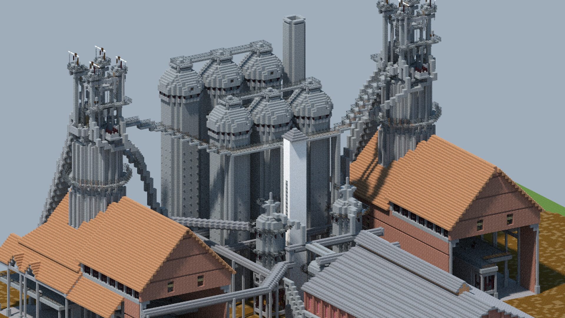 Steel blast furnace [With Download] Minecraft Map