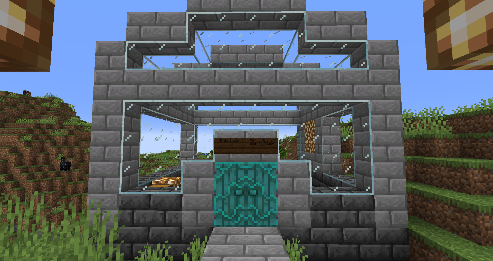 Two Train Stations Minecraft Map