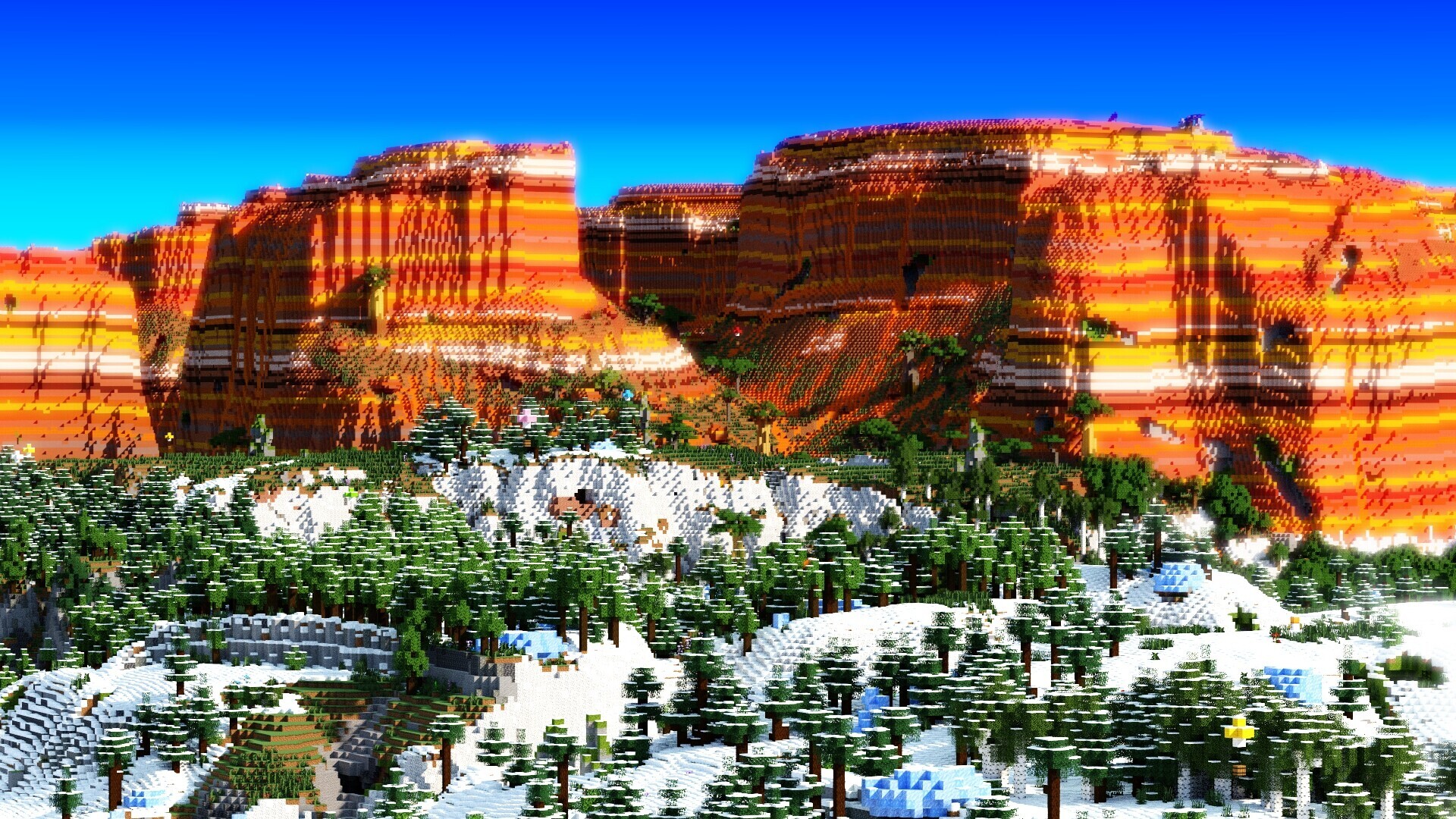 Mekorpid, The 8k Mega World [1.19+ Download, Java Map, Minecraft Survival World] Minecraft Map