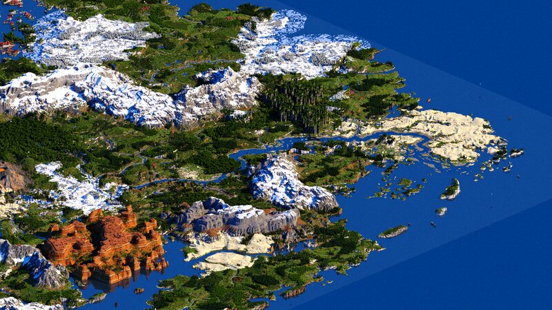 Mekorpid, The 8k Mega World [1.19+ Download, Java Map, Minecraft ...