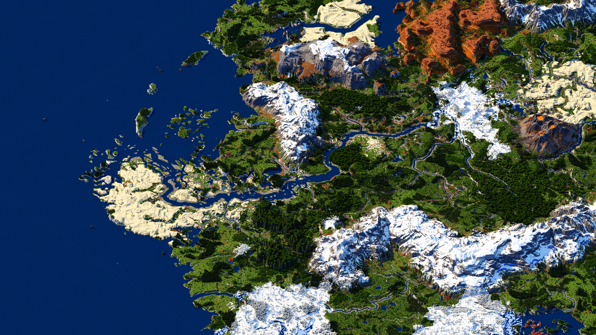 Mekorpid, The 8k Mega World [1.19+ Download, Java Map, Minecraft ...