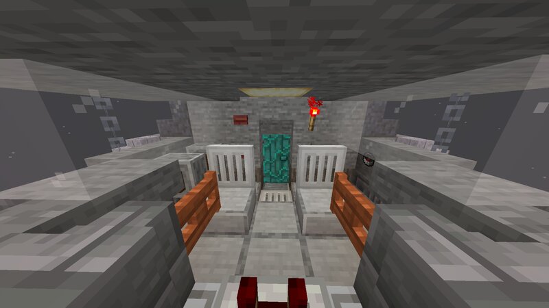 GX-7921 Small Transport Spaceship | Schematic Minecraft Map