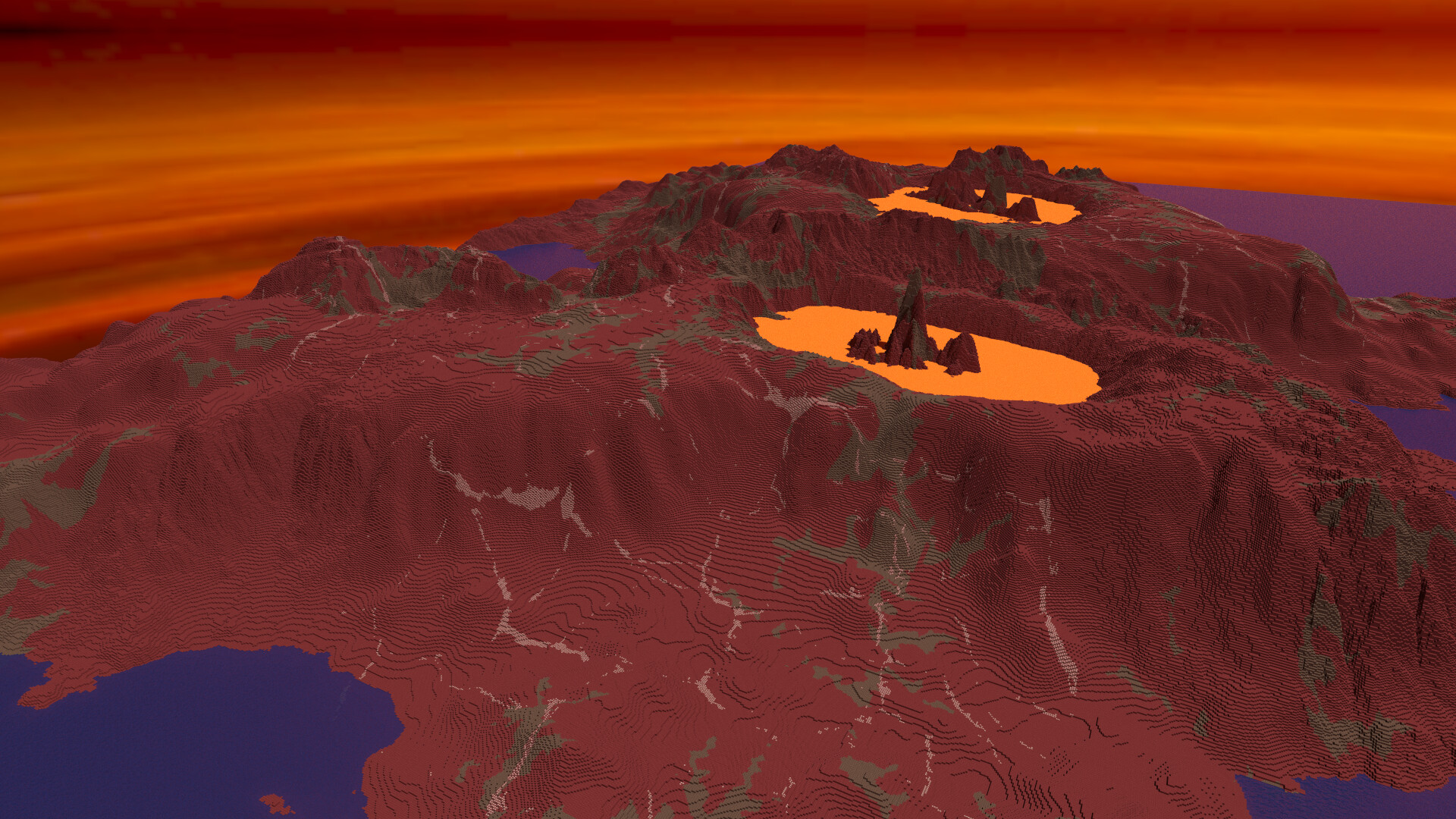 4000x4000 | Custom Map | Multi biome [Free download] Minecraft Map