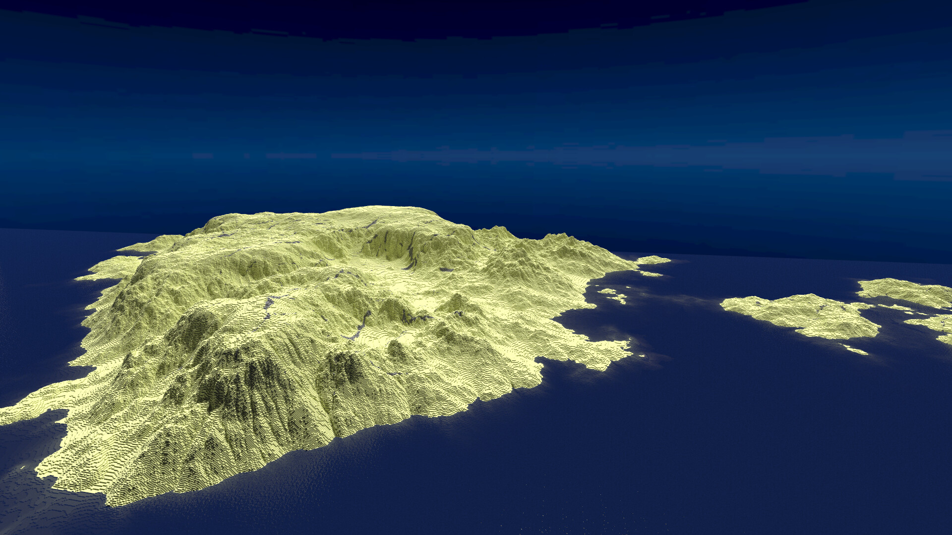 4000x4000 | Custom Map | Multi biome [Free download] Minecraft Map