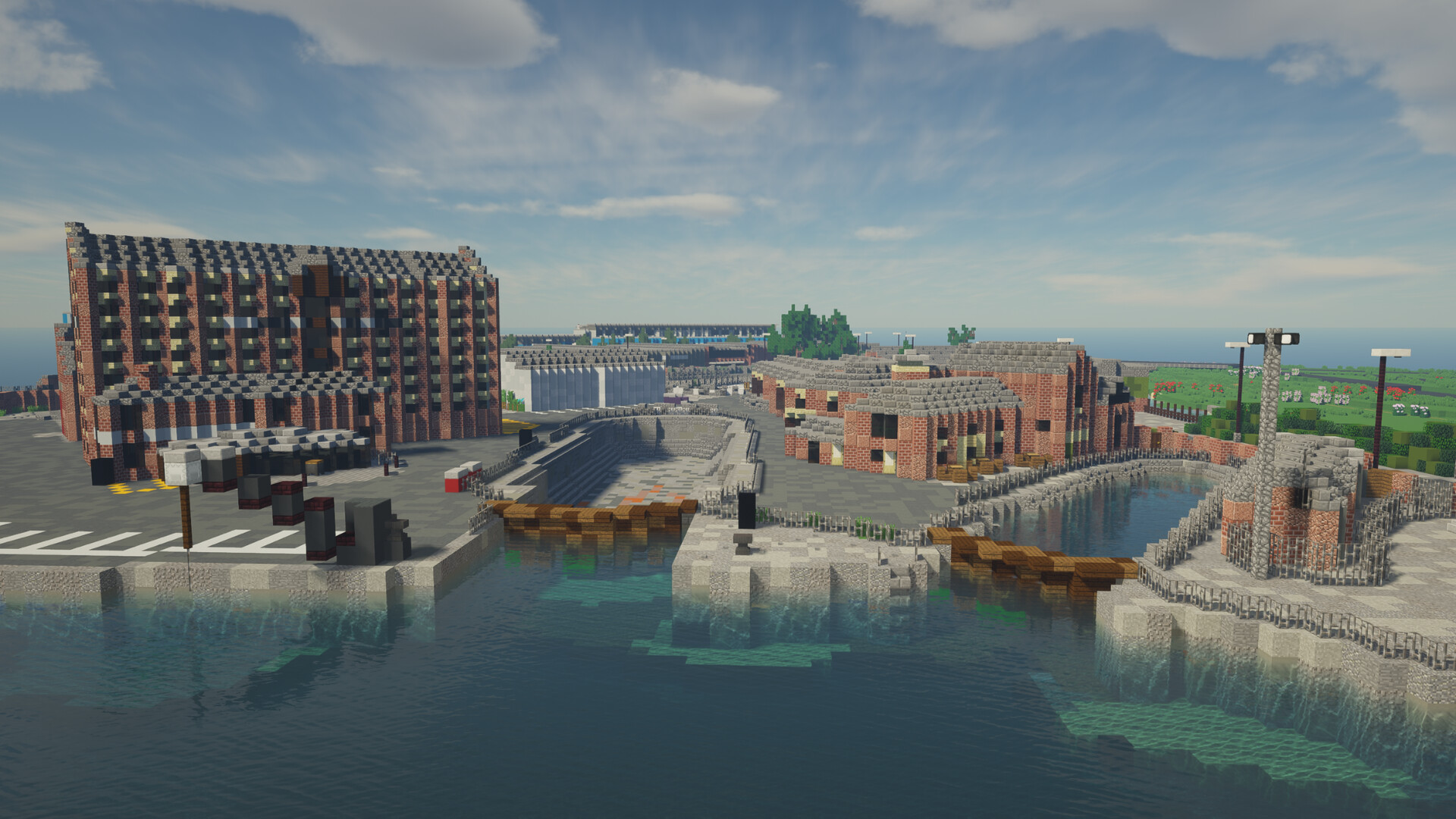 Gloucester Docks Minecraft Map