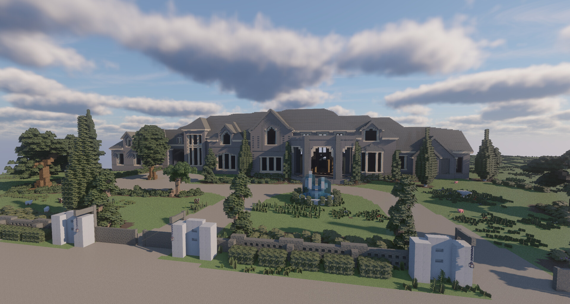 14 Aspen Dr. Suburban Mansion Minecraft Map
