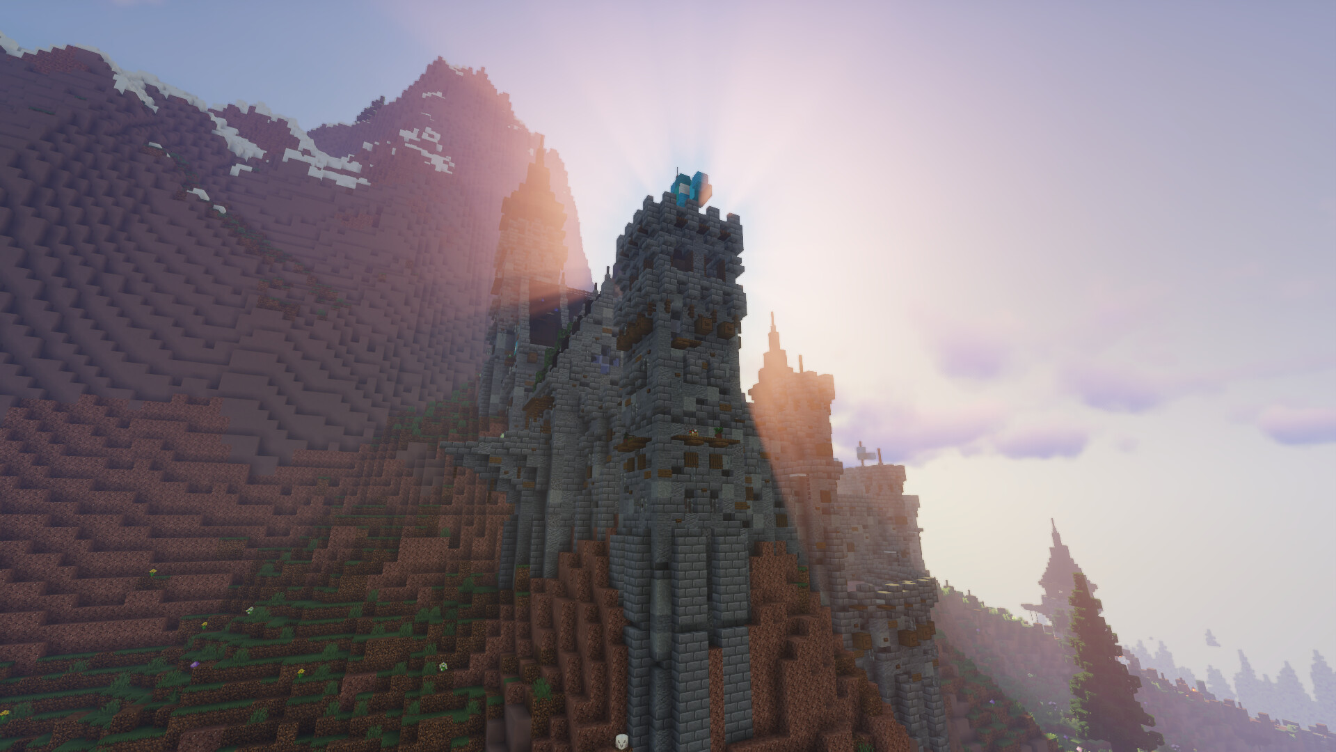 Norpeak - A Medieval Mountain Castle & Fortress Minecraft Map