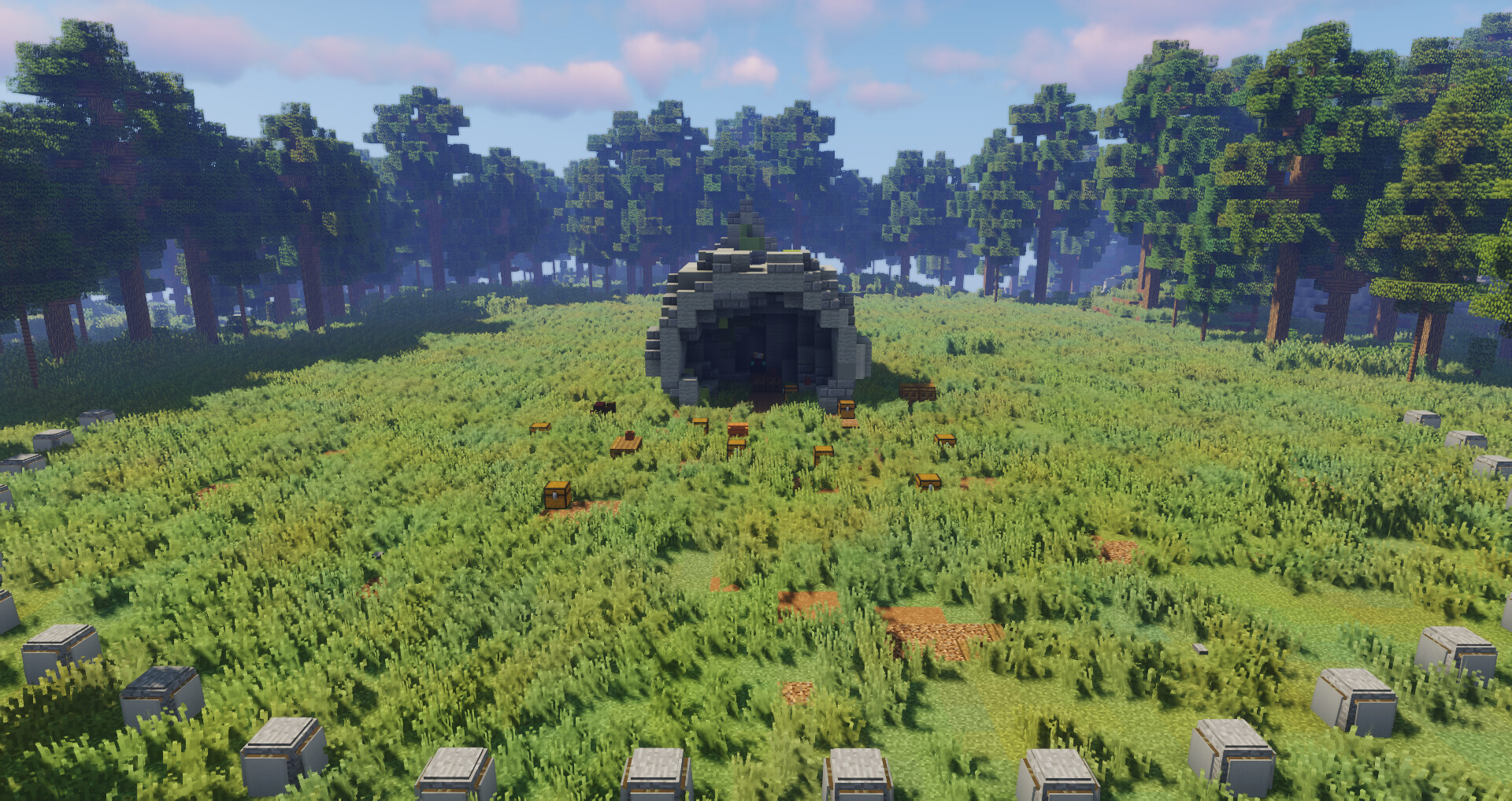 The Hunger Games Arena Map (Download) Minecraft Map