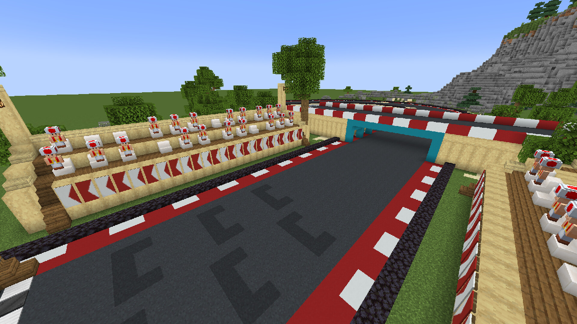 Mario Kart in Minecraft (Custom Maps) Minecraft Map