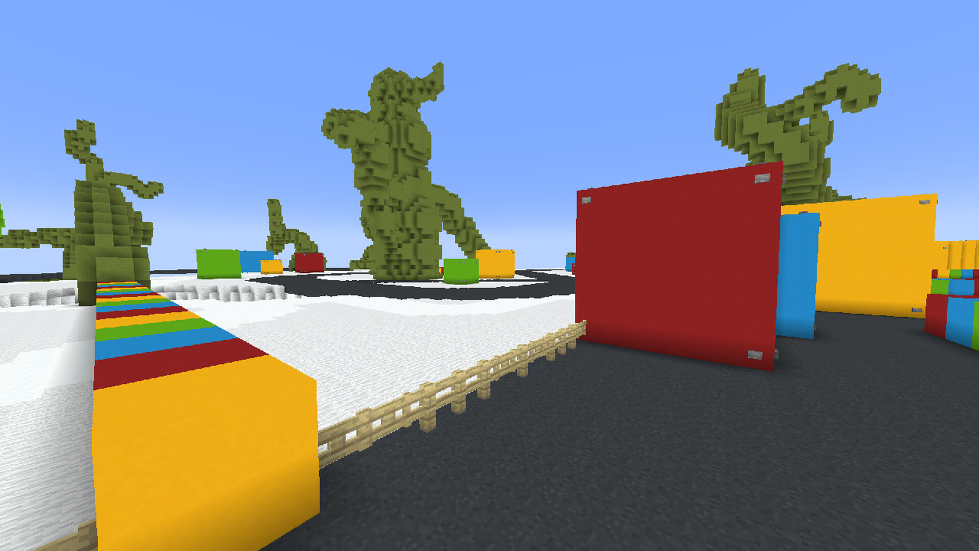 Mario Kart in Minecraft (Custom Maps) Minecraft Map