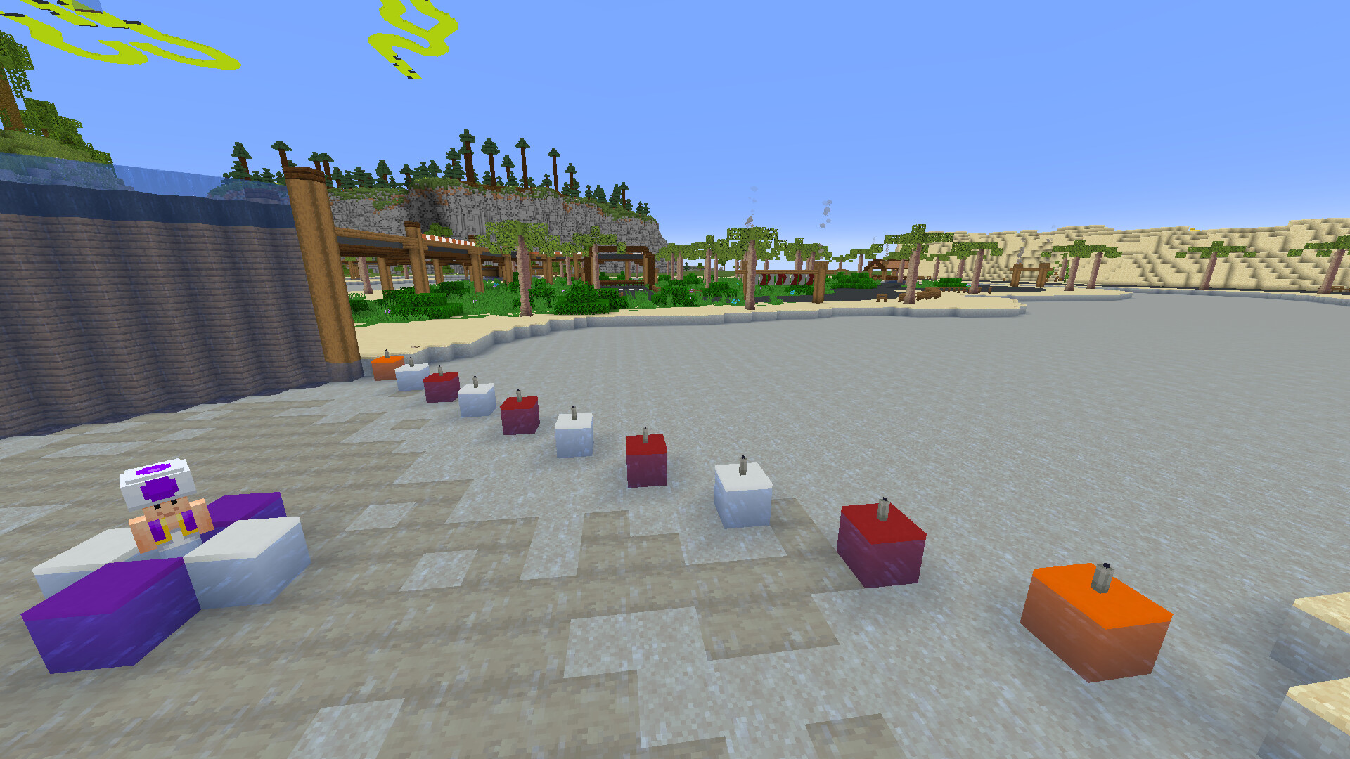 Mario Kart in Minecraft (Custom Maps) Minecraft Map