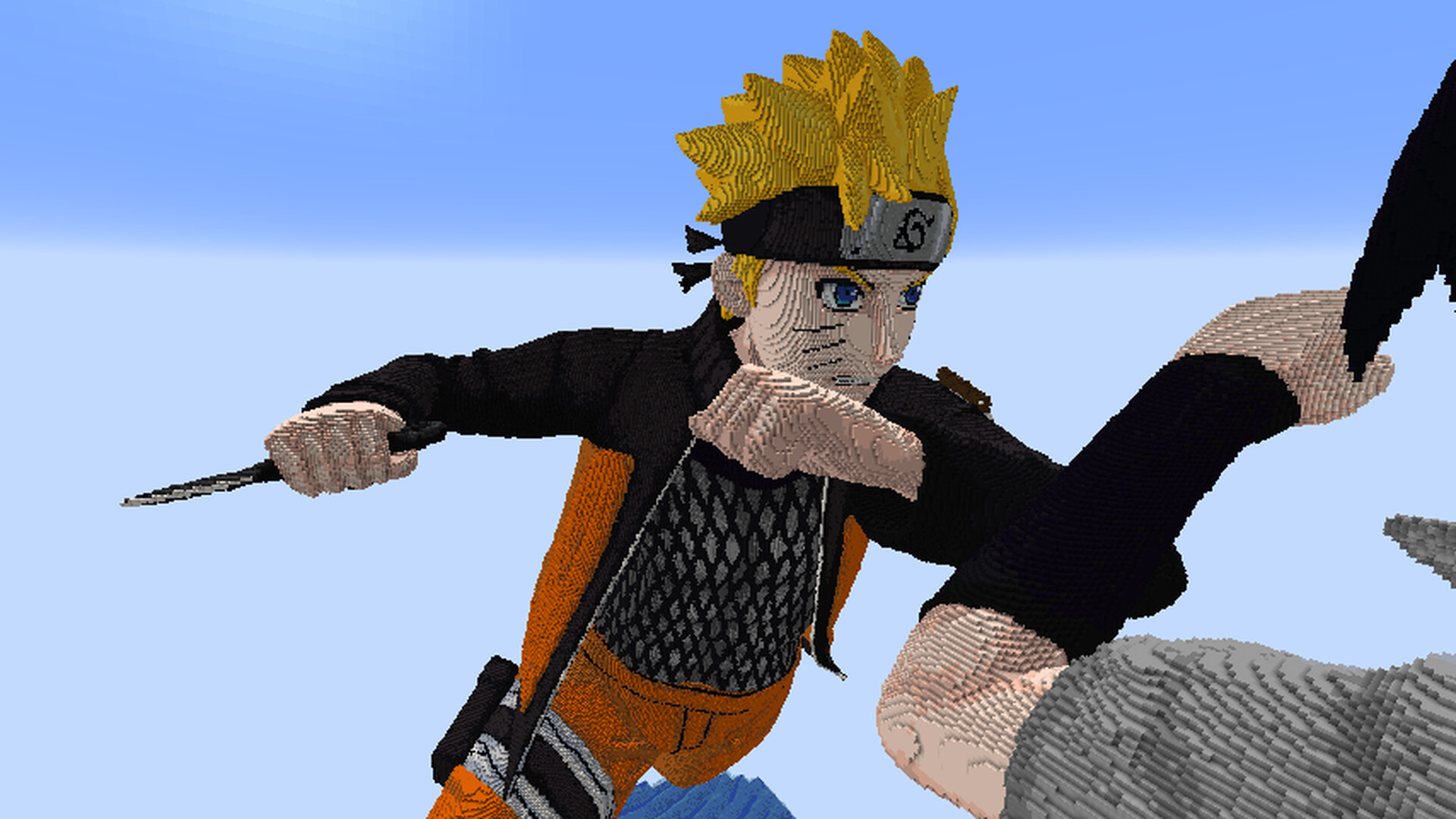 NARUTO SHIPPUDEN - Naruto vs Sasuke Minecraft Map