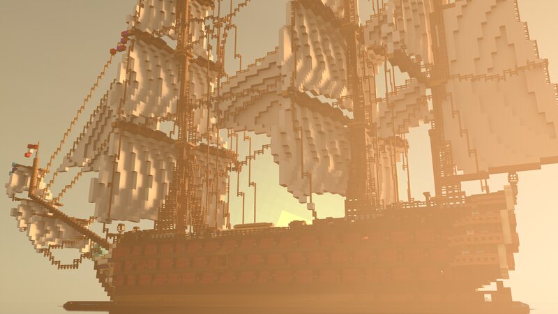 ship, Spanish Man' o war Minecraft Map