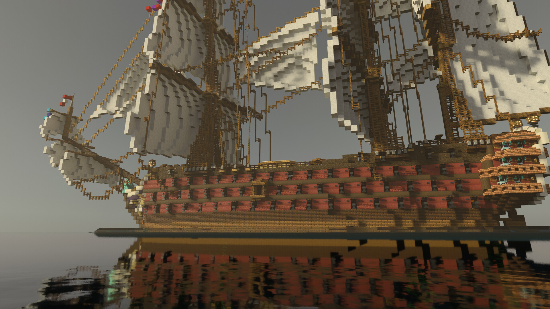 ship, Spanish Man' o war Minecraft Map