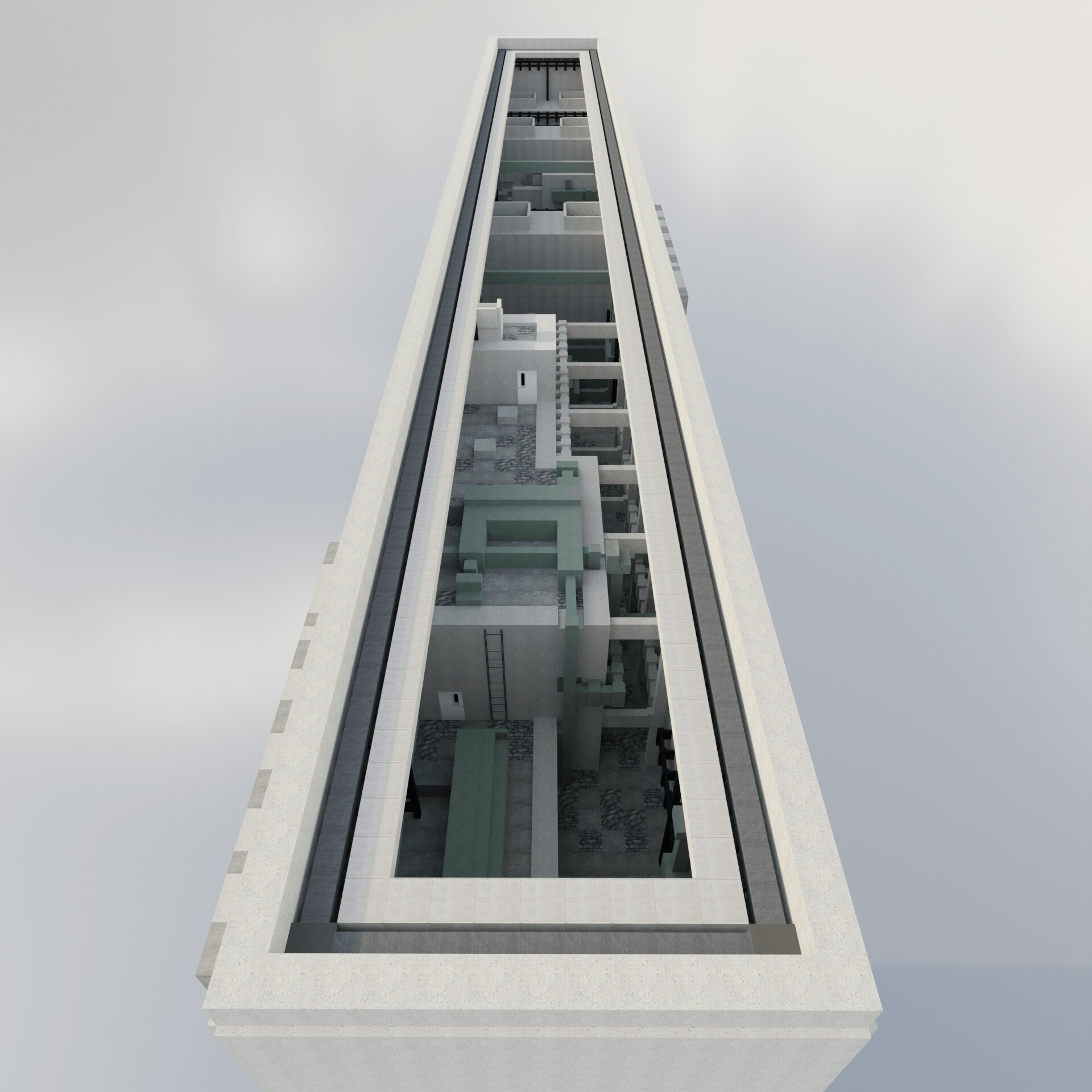 Rainier Blocks | Fictional Seattle Skyscraper Minecraft Map