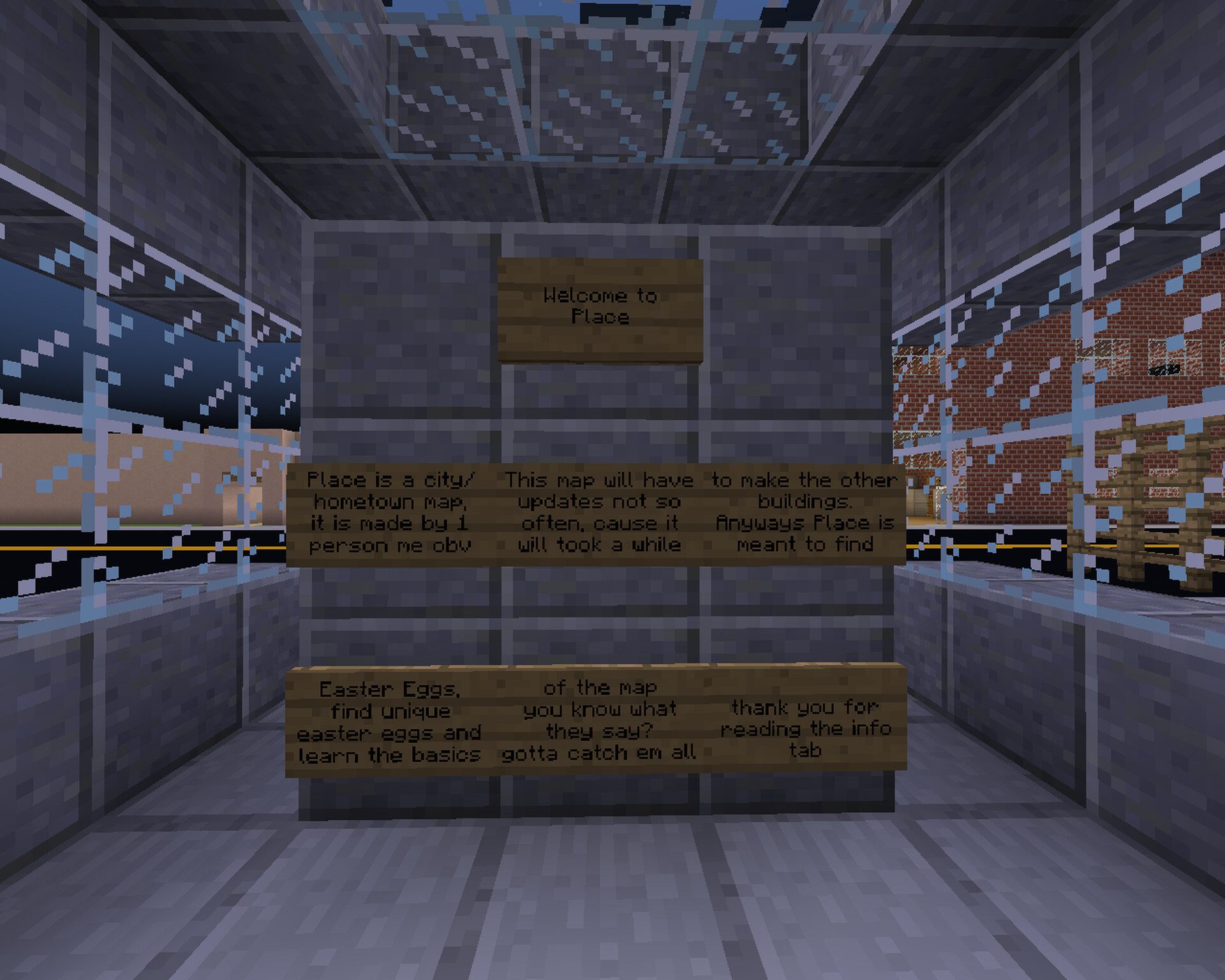 The Place (Roleplay) Minecraft Map