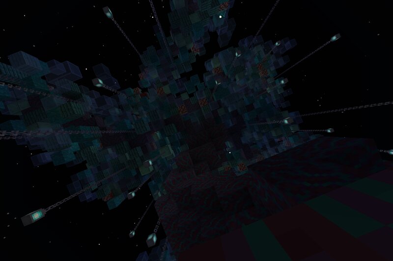 Custom warped tree Minecraft Map