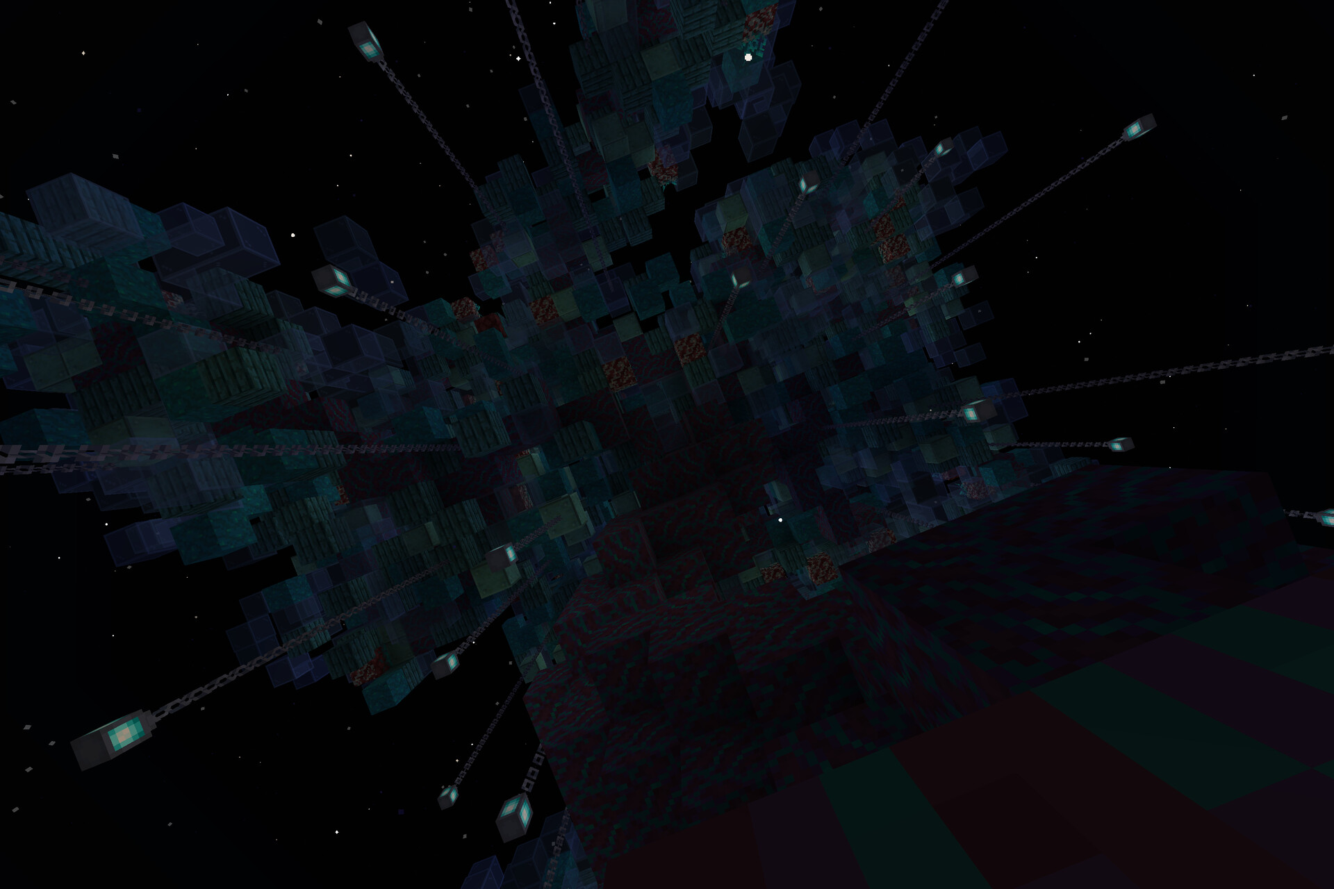 Custom warped tree Minecraft Map