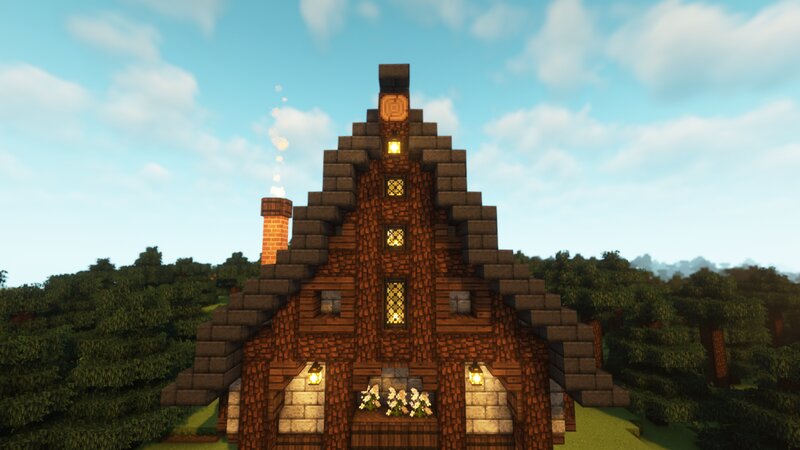 Cozy Taiga House Minecraft Map