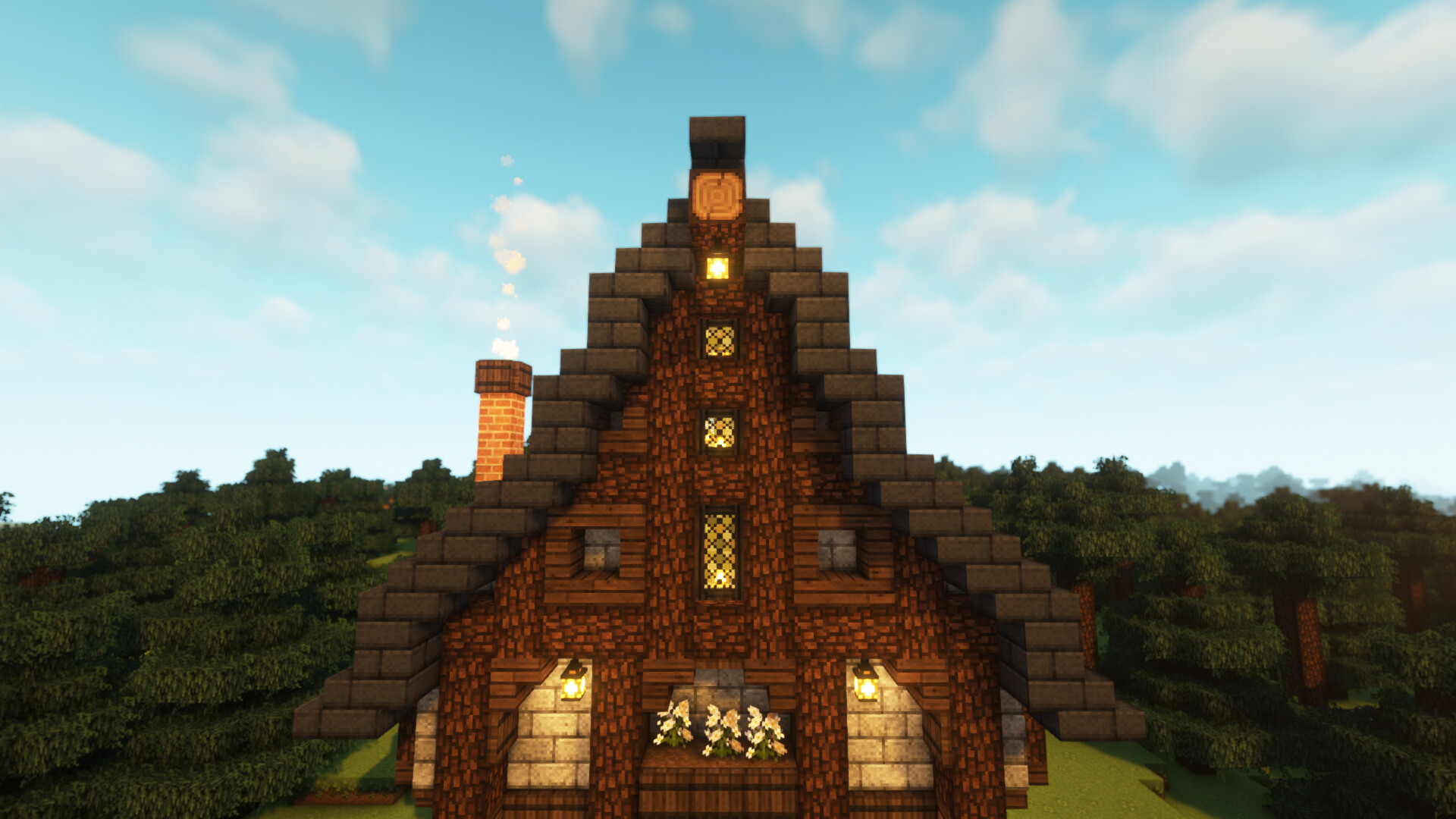 Cozy Taiga House Minecraft Map