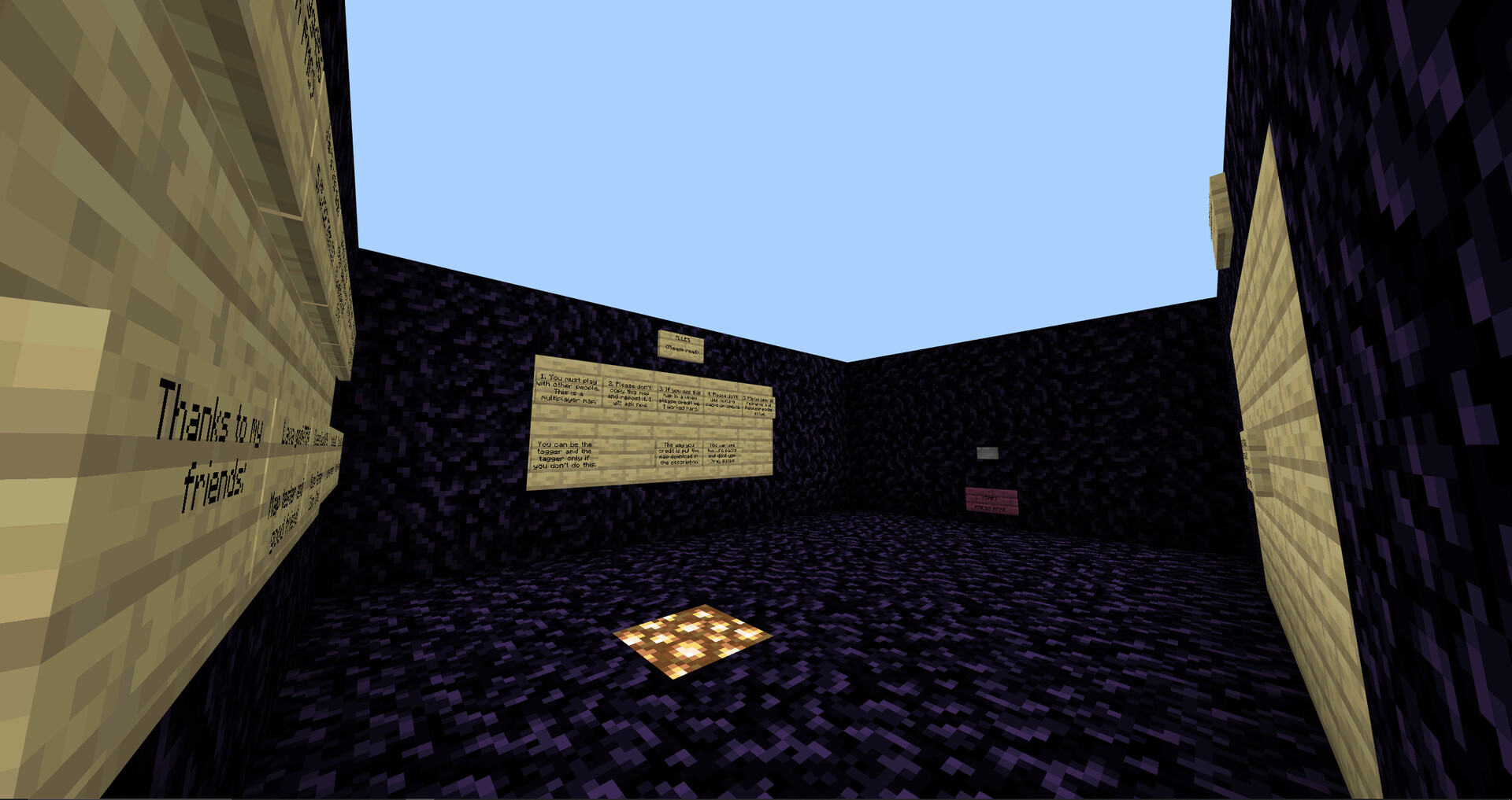 MineTag for Bedrock Minecraft Map