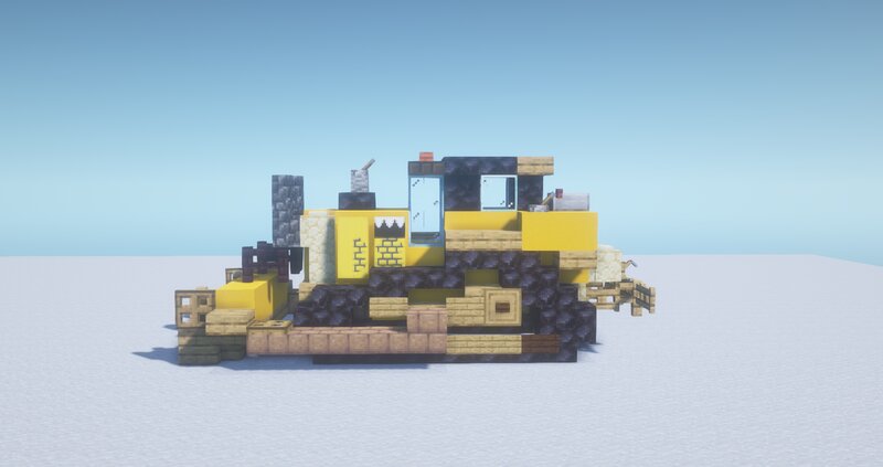 CATERPILLAR D6T (Download) Minecraft Map