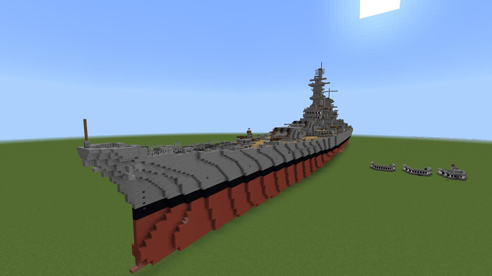 USS Iowa Minecraft Map