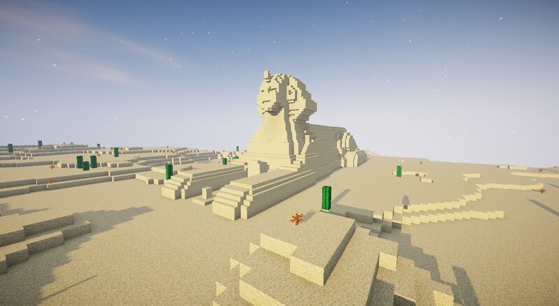 Great Sphinx of Giza Minecraft Map