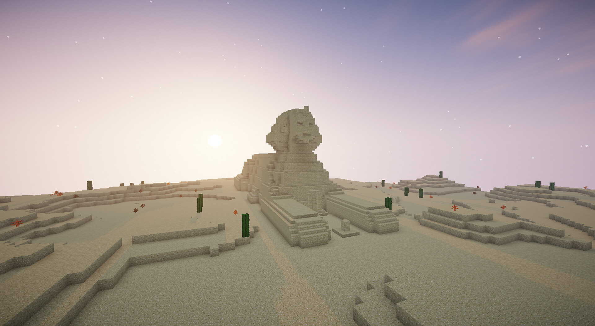 Great Sphinx of Giza Minecraft Map