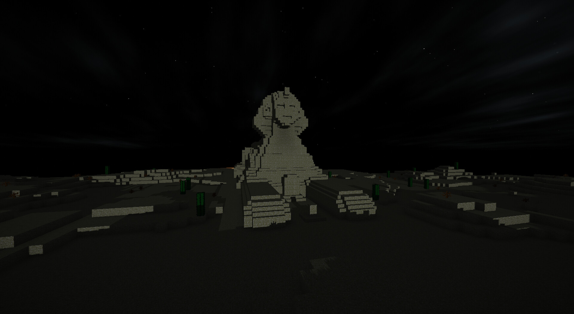 Great Sphinx of Giza Minecraft Map