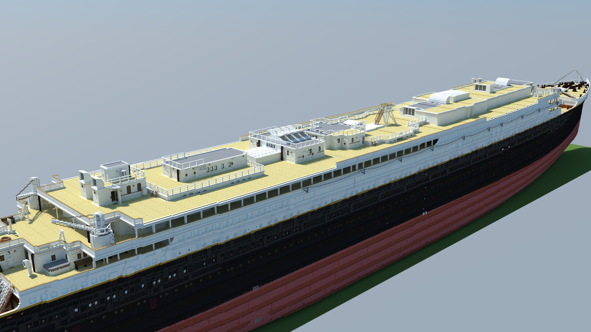 Project "Titanic" in Minecraft 2021! The scale of - 7/1 ! Minecraft Map