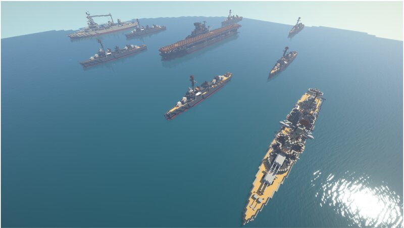 Task Force 16 (USS Enterprise) 1:1 Minecraft Map